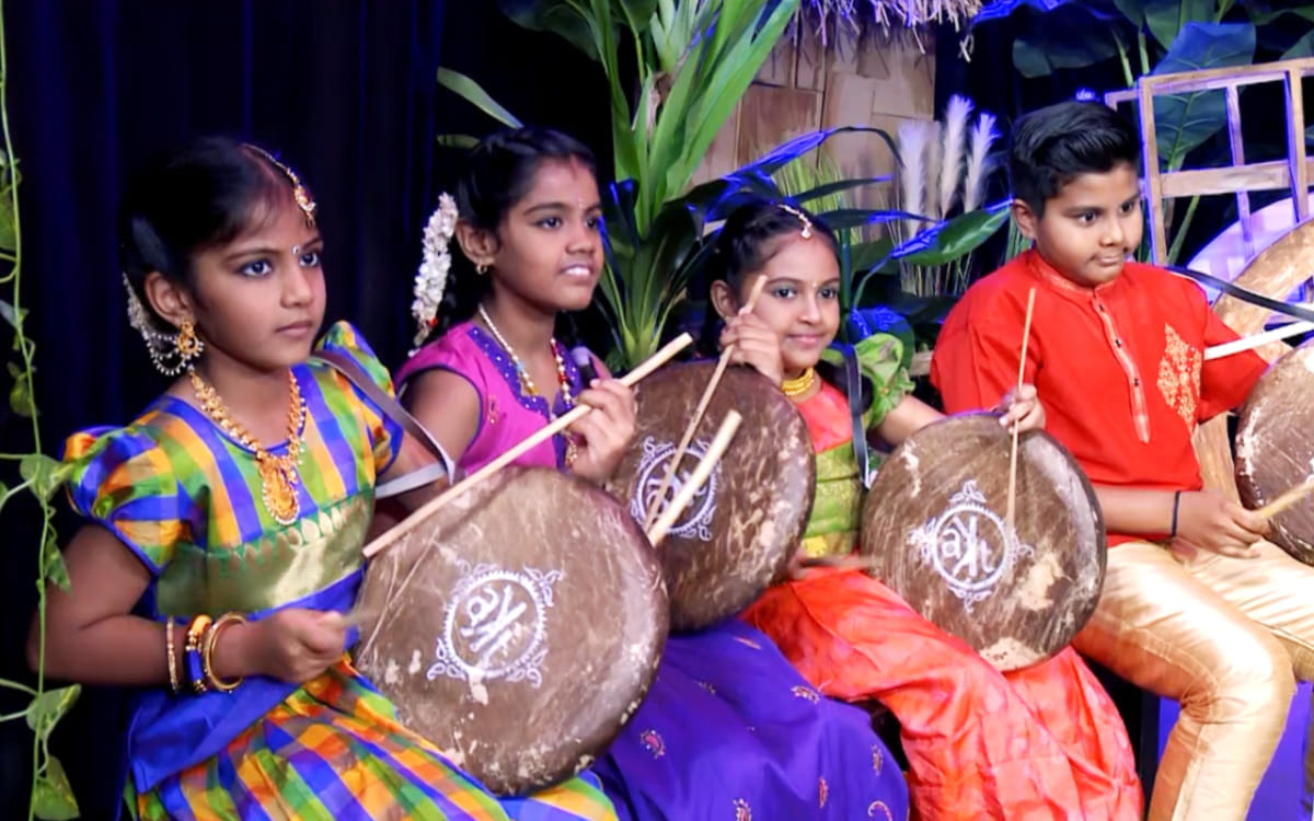 Parent-child workshop: Bonding through parai drumming - Esplanade
