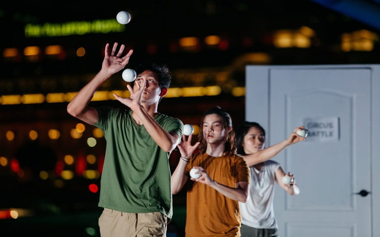 Diving into circus arts in Singapore and beyond - Esplanade Offstage ...