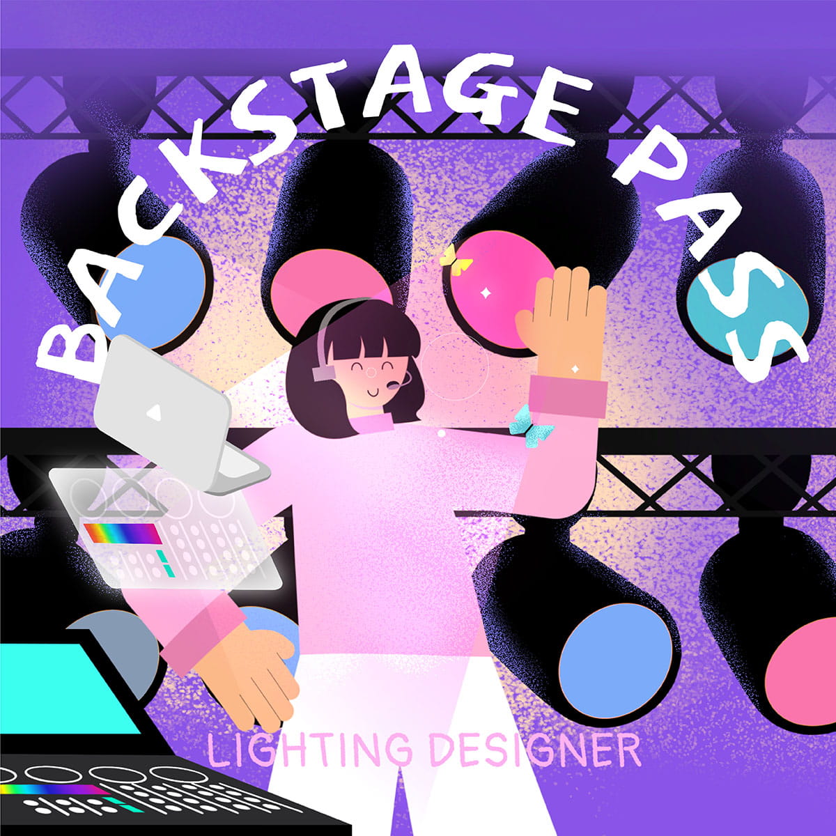 Backstage Pass: Lighting Designer - Esplanade Offstage