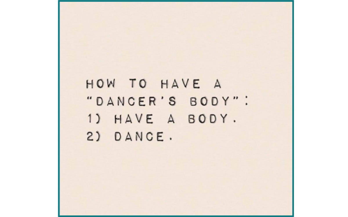 How To Have A Dancer's Body - Esplanade Offstage
