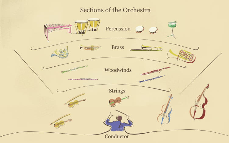 All about the Western orchestra