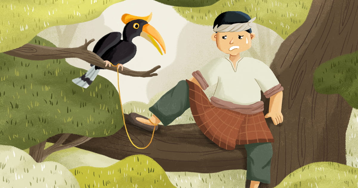 Pak Pandir gets stuck in a tree - Esplanade Offstage