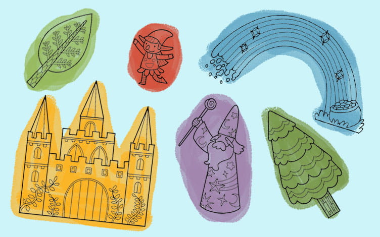 Building a visual scene with props - Esplanade Offstage