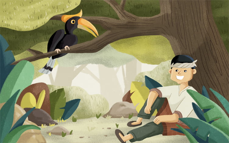 Pak Pandir gets stuck in a tree - Esplanade Offstage