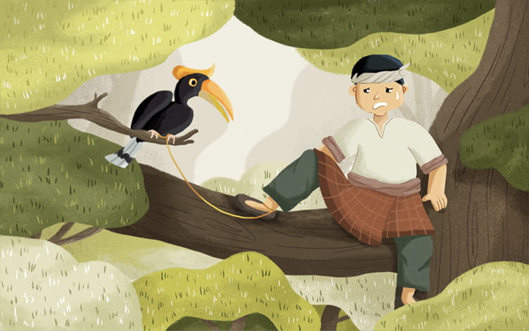 Pak Pandir gets stuck in a tree - Esplanade Offstage